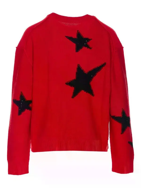 Zadig&Voltaire Markuz Star-embroidered Cashmere Sweater