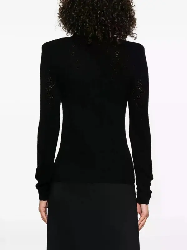 P.a.r.o.s.h Wool Turtleneck Jumper - Black