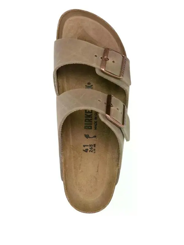 BIRKENSTOCK Arizona Double-buckle Sandals - Neutrals