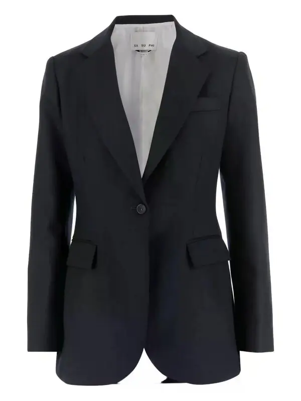 SA SU PHI Single-breasted Wool Blazer