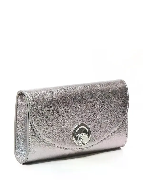 COCCINELLE Circular-lock Leather Shoulder Bag