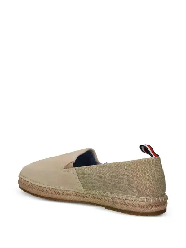 Tommy Hilfiger Suede Leather Espadrilles - Neutrals
