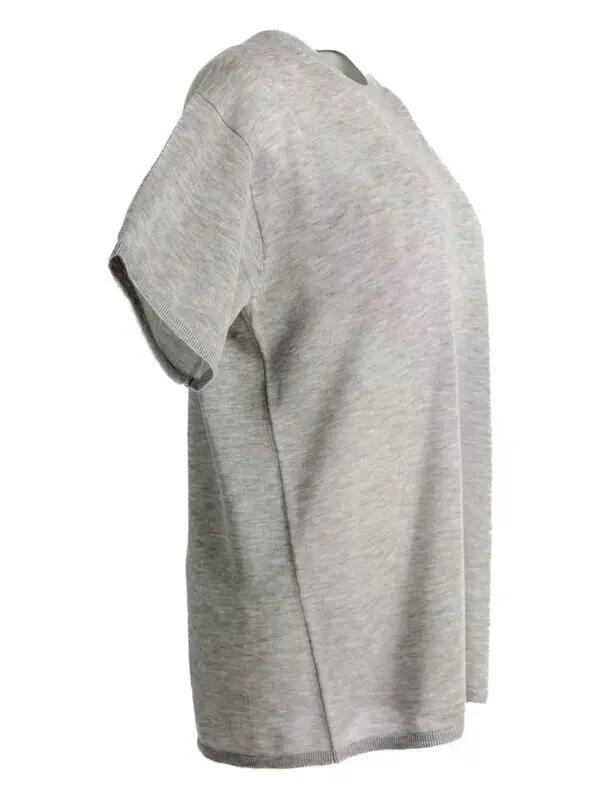 TOTEME Short-sleeve T-shirt - Grey