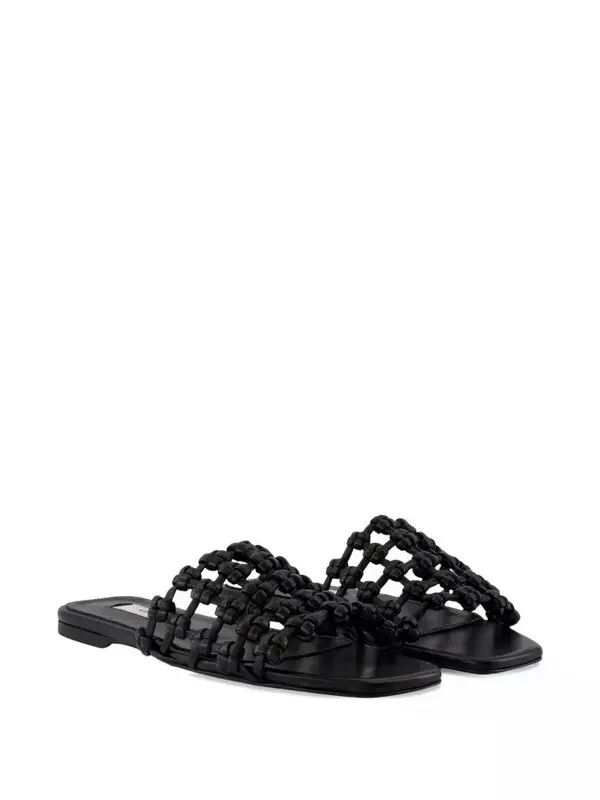 TOTEME Braided Leather Sandals