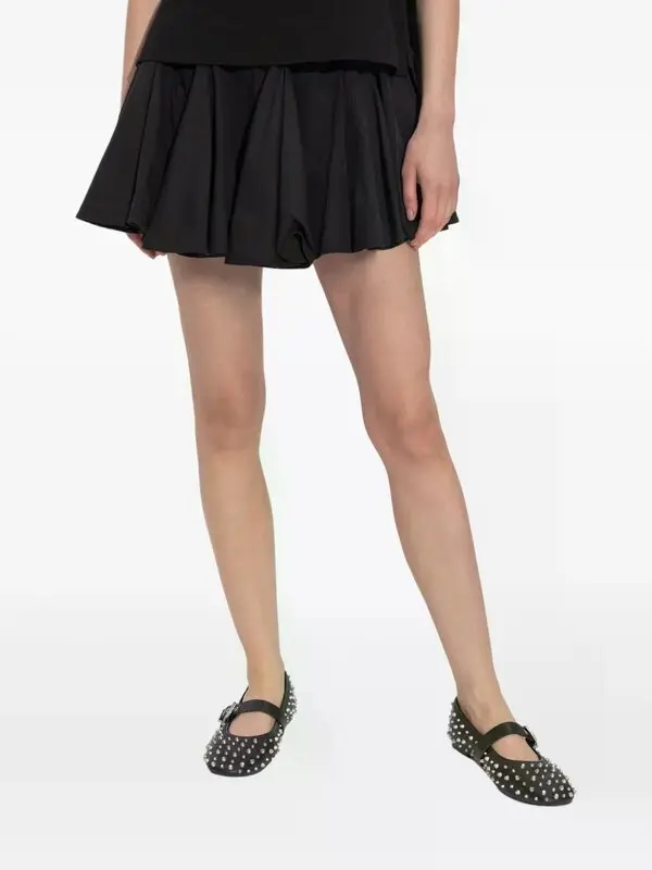 ALLSAINTS Mini Pleated Skirt - Black