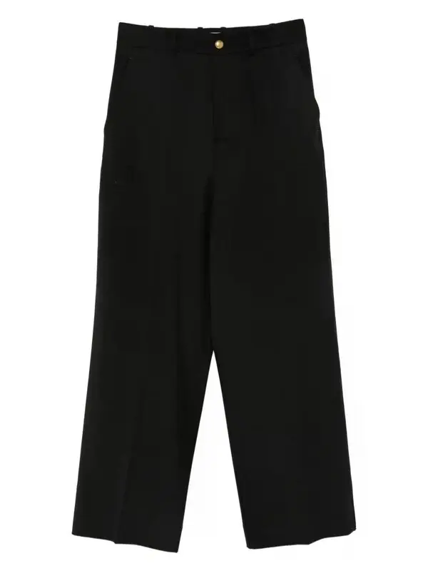 P.a.r.o.s.h Buttoned Pocket-embellished Trousers