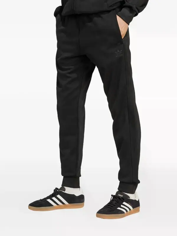 Adidas Logo-embroidered Trackpants