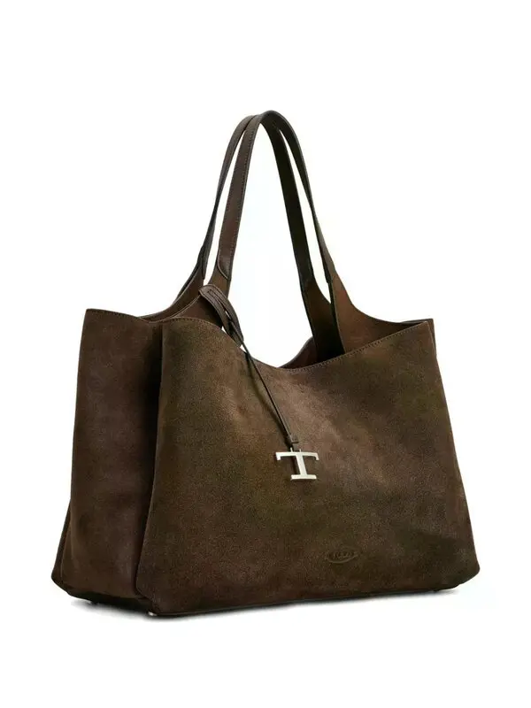 TOD'S Medium Suede Tote
