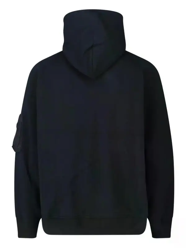 Sacai Hooded Zip-up Sweatshirt