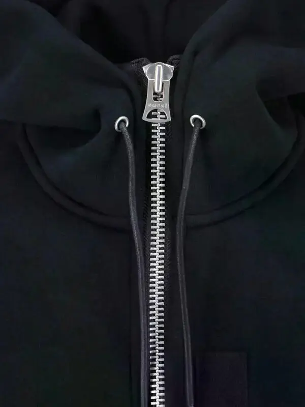 Sacai Hooded Zip-up Sweatshirt
