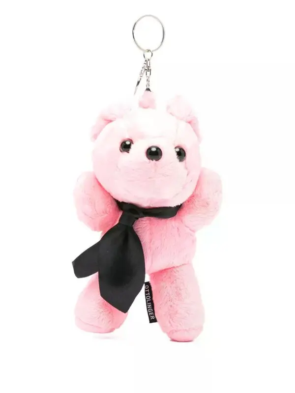 Ottolinger Teddy Bear Keyring - Pink