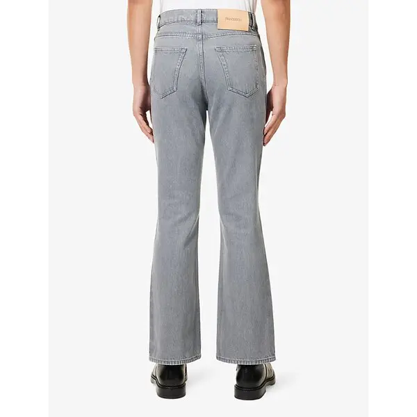 JW Anderson Faded-wash Bootcut-leg Denim Jeans