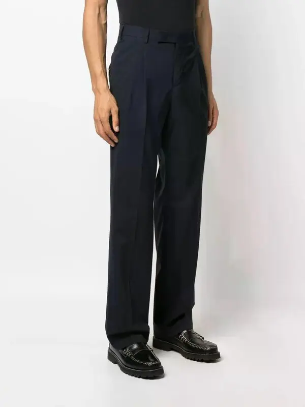 PT TORINO High-waisted Tailored Trousers - Blue
