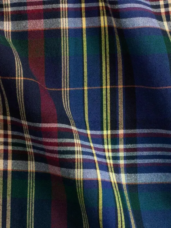 Polo Ralph Lauren Brushed Plaid Shirt - Blue