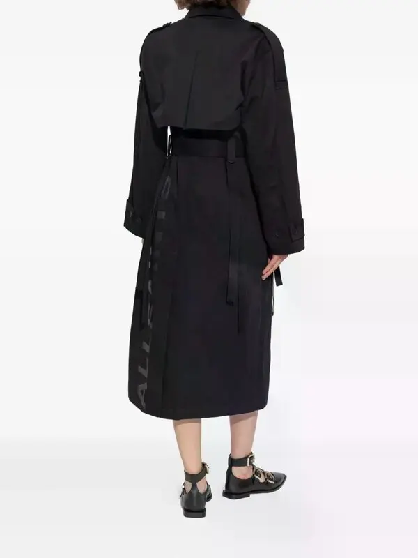 ALLSAINTS Double-breasted Belted Trench Coat