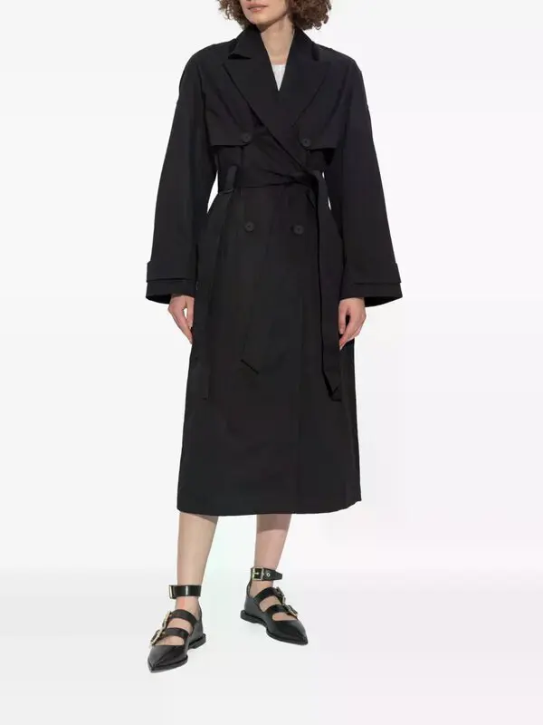 ALLSAINTS Double-breasted Belted Trench Coat