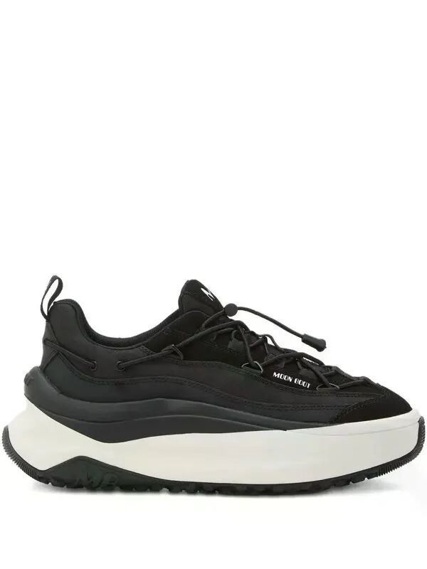 Moon Boot Xlace Platform Sneakers - Black