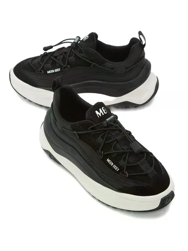 Moon Boot Xlace Platform Sneakers - Black
