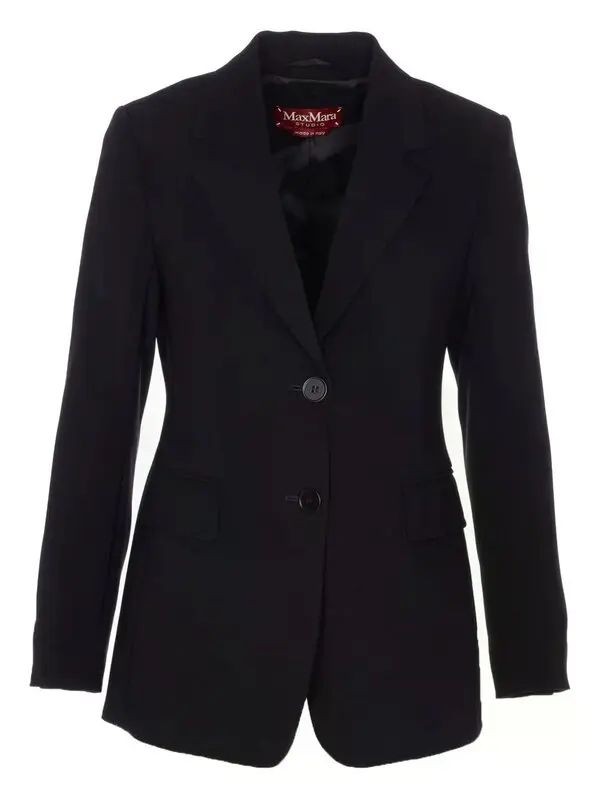 Max Mara Single-breasted V-neck Blazer
