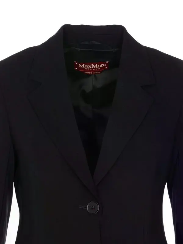 Max Mara Single-breasted V-neck Blazer