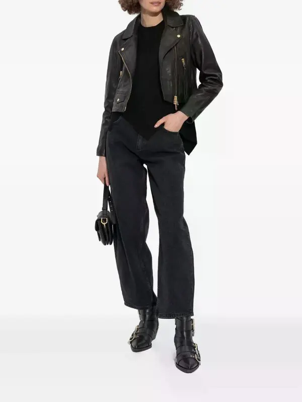 ALLSAINTS Asymmetric Wool Sweater