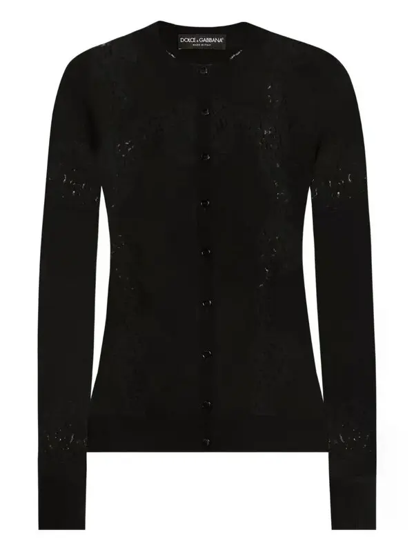 Dolce & Gabbana Lace-panel Cardigan