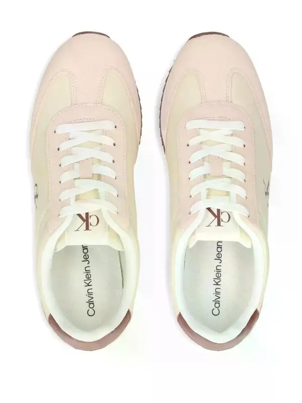 Calvin Klein Logo Suede Sneakers
