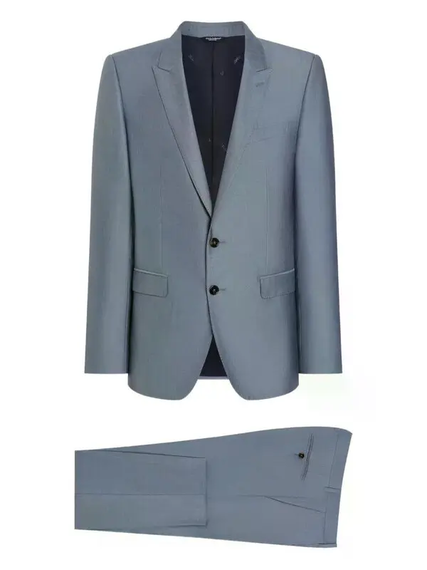 Dolce & Gabbana Single-breasted Wool And Silk Suit