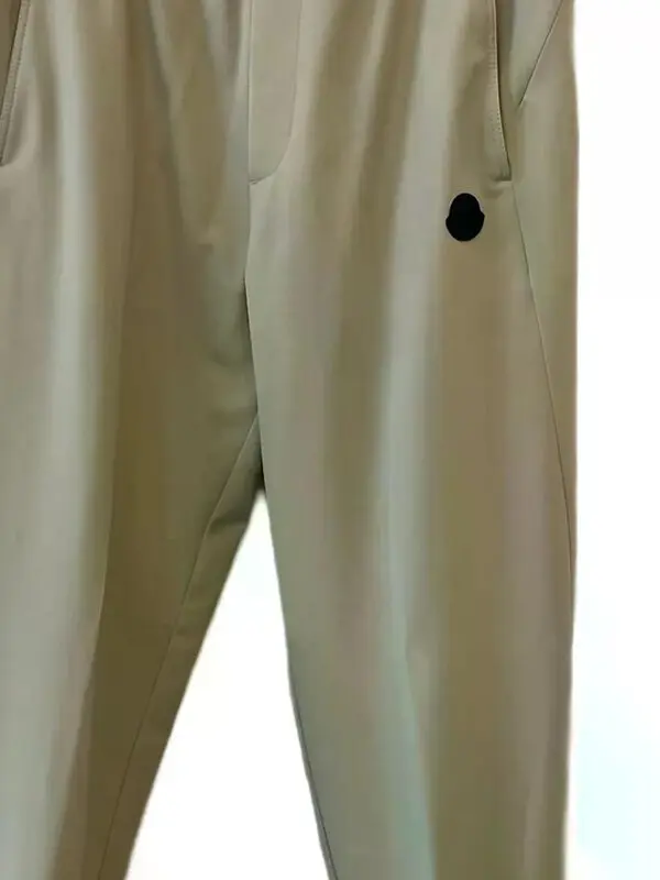 Moncler Elasticated-cuff Track Pants - Neutrals