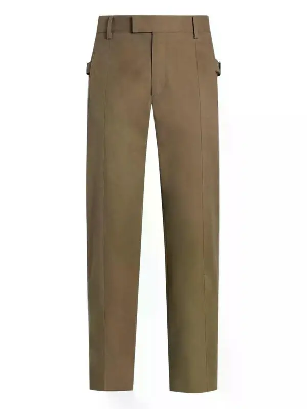Dolce & Gabbana Cotton Side-strap Trousers