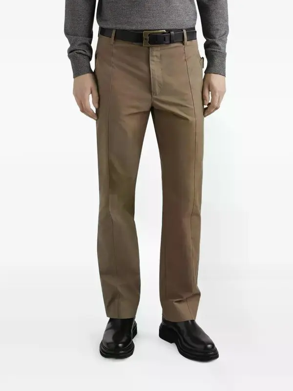 Dolce & Gabbana Cotton Side-strap Trousers