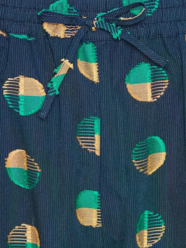Henrik Vibskov Shants Circular-pattern Drawstring Trousers