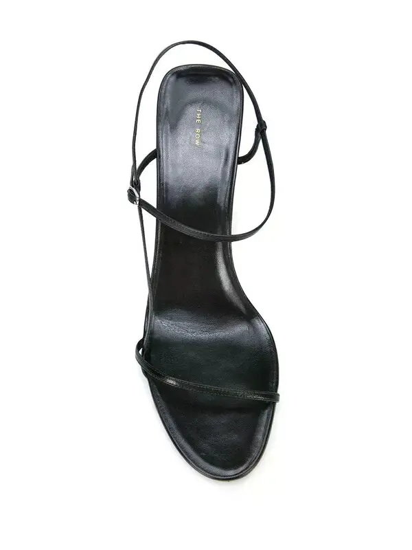 THE ROW Bare Stiletto Sandals - Black