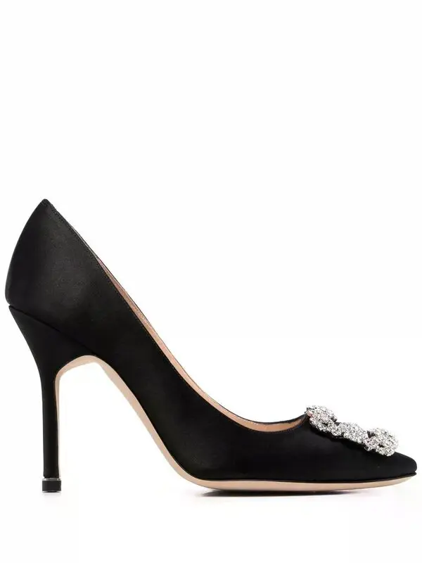 Manolo Blahnik Buckle-detail Stiletto Pumps