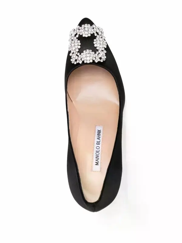 Manolo Blahnik Buckle-detail Stiletto Pumps