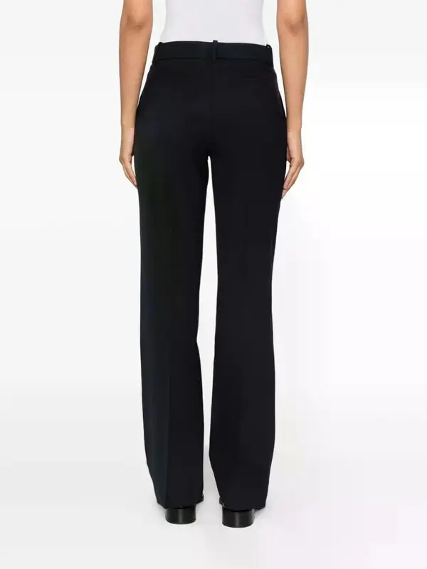 P.a.r.o.s.h Wool Trousers With Pressed Pleats