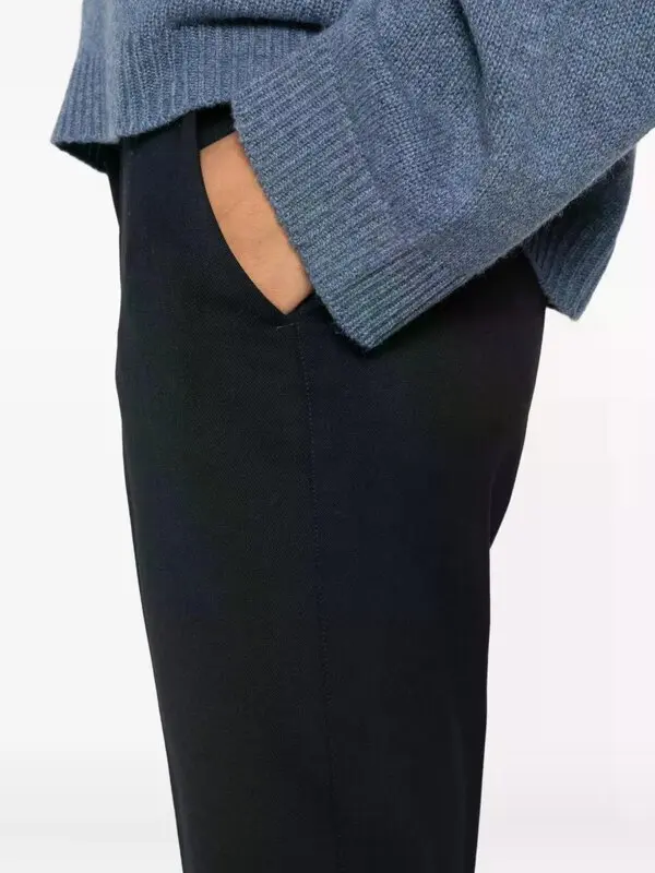 P.a.r.o.s.h Wool Trousers With Pressed Pleats
