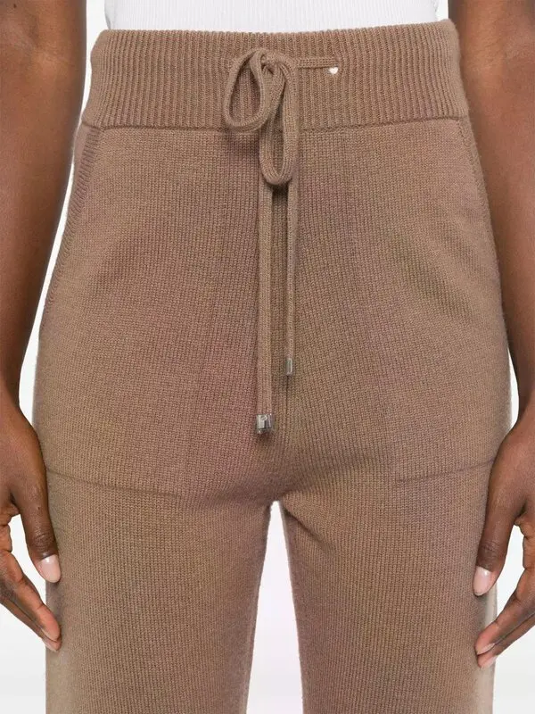 Max Mara Ribbed-knit Track Pants