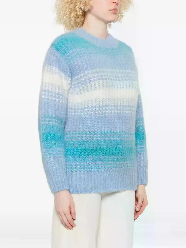 Kenzo Striped Crew-neck Sweater