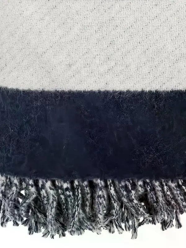 Paul & Shark Striped Embroidered Blanket