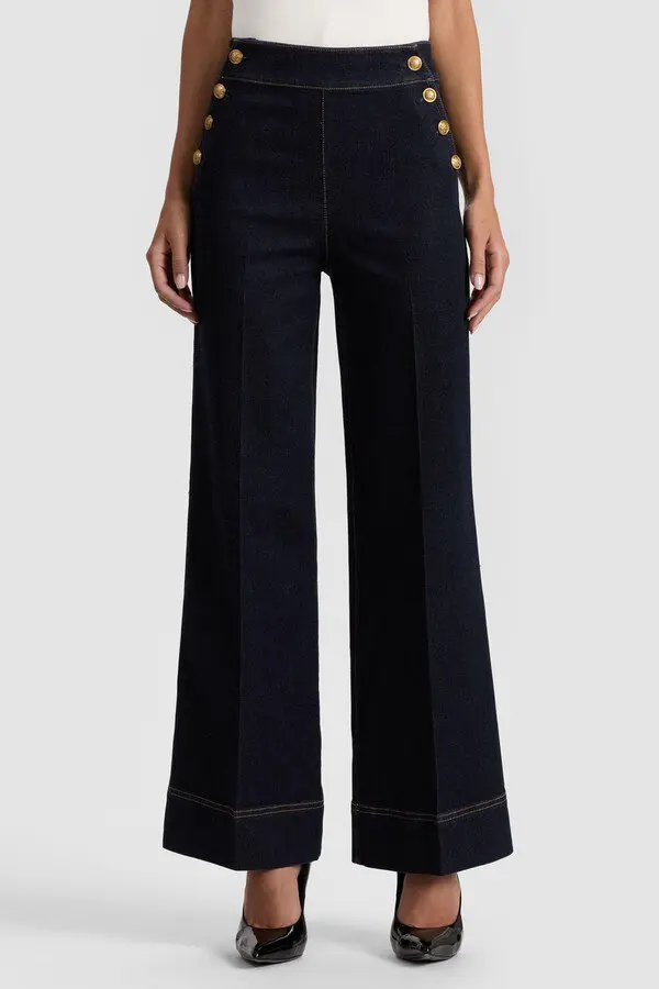 Alice + Olivia Narin Wide Leg Jean