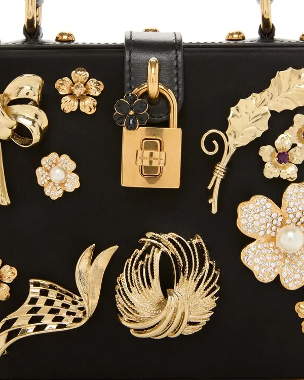 Dolce & Gabbana Embellished Top Handle Bag