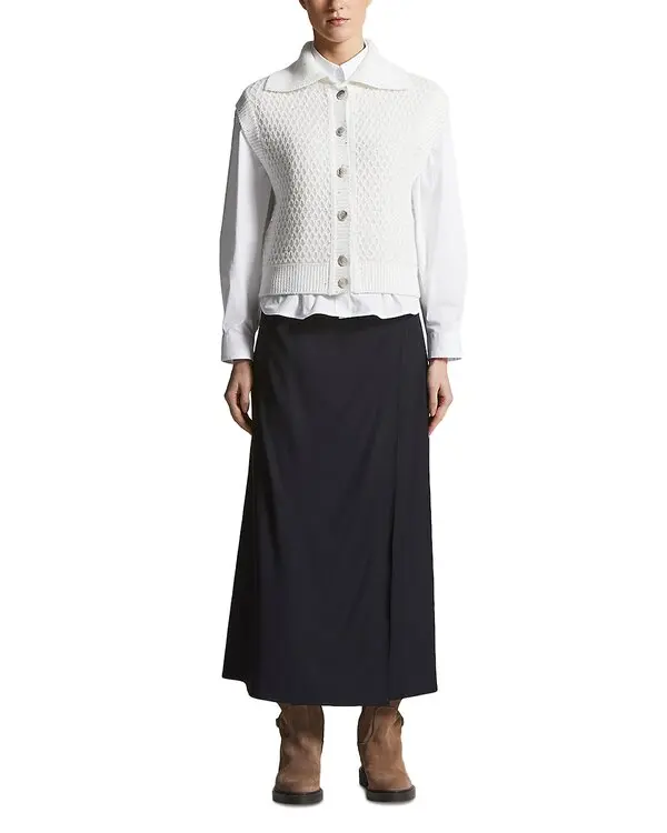 Peserico Belted Skirt