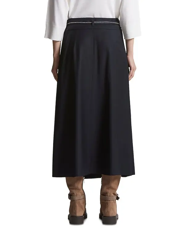 Peserico Belted Skirt