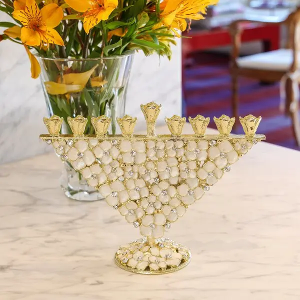 OLIVIA RIEGEL Dogwood Menorah Exclusive