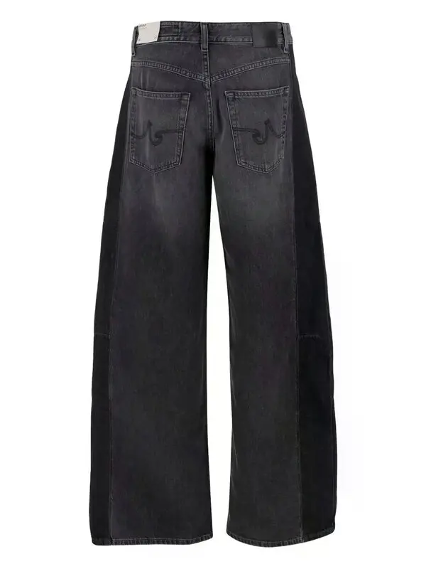 Ag Panelled Cotton-blend Jeans