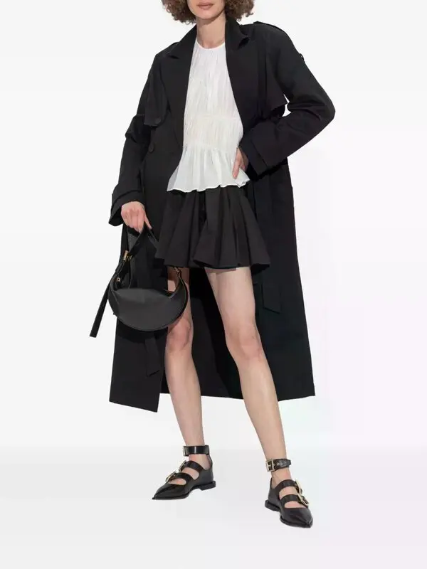 ALLSAINTS Double-breasted Belted Trench Coat