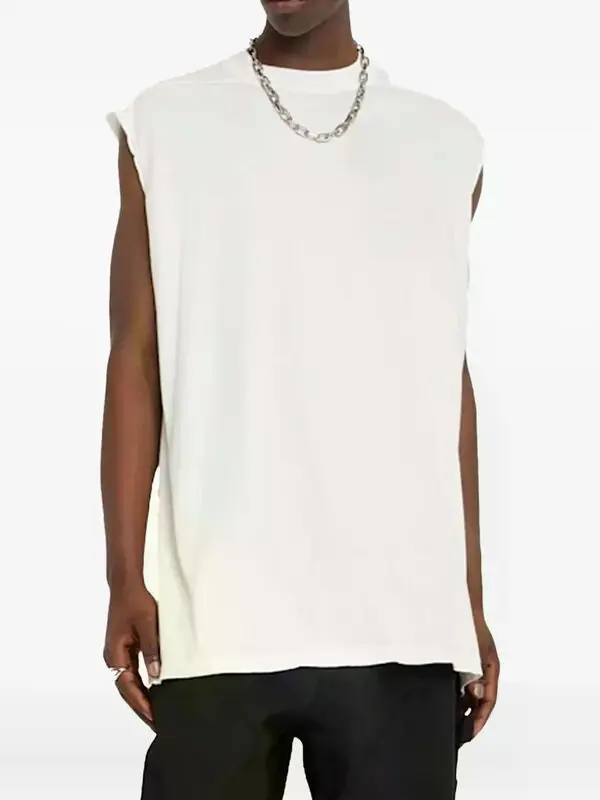 Rick Owens Raw-edge Sleeveless Tank Top
