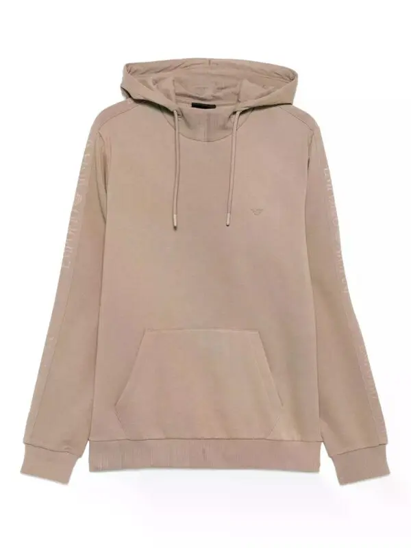 Emporio Armani Embroidered Logo Hoodie