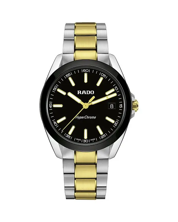 RADO Hyperchrome 42mm Watch - Black/two Tone
